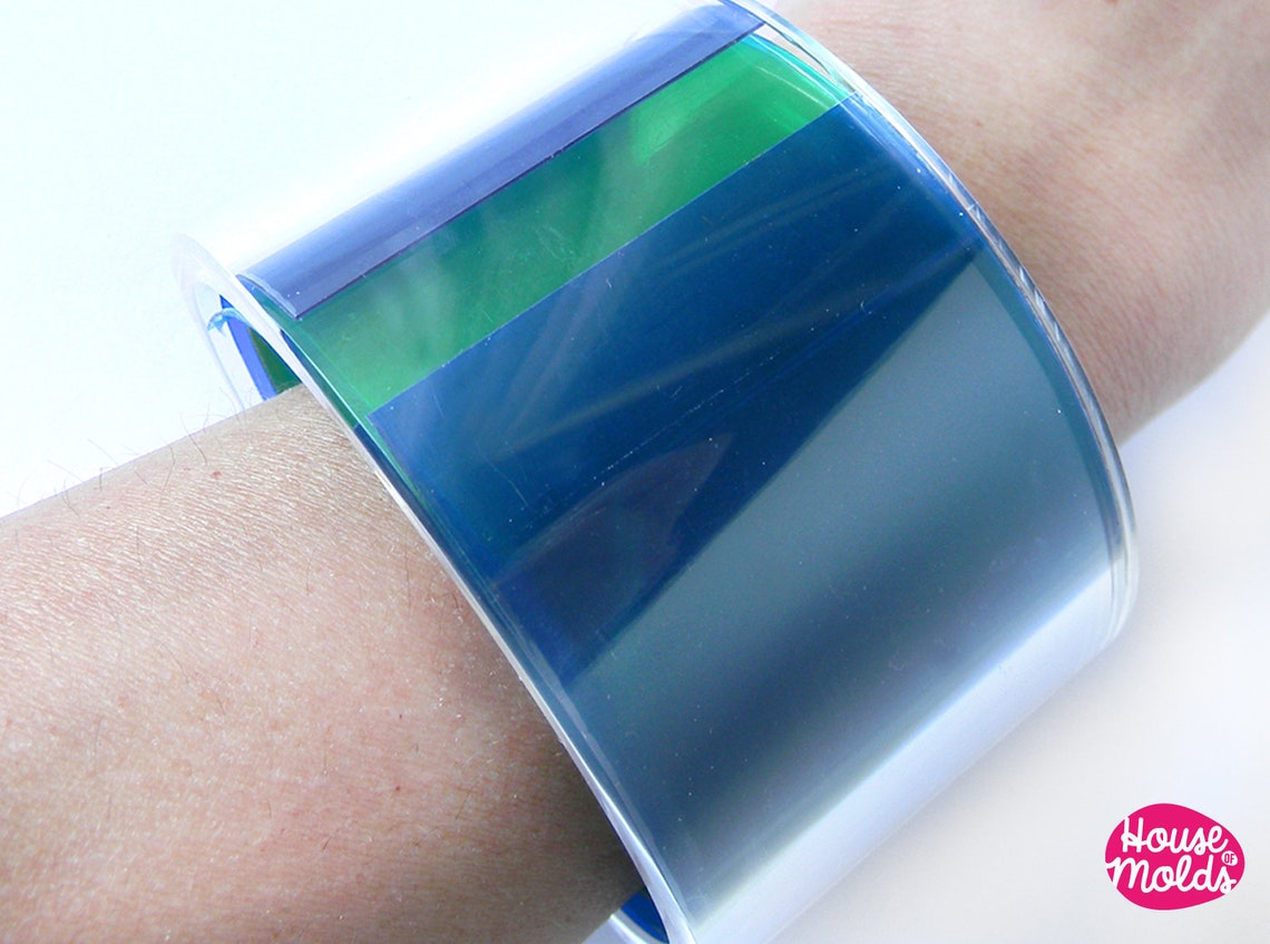 Pack of 6 Coloured Transparent Plastic Thin Sheets Ideal for | Etsy