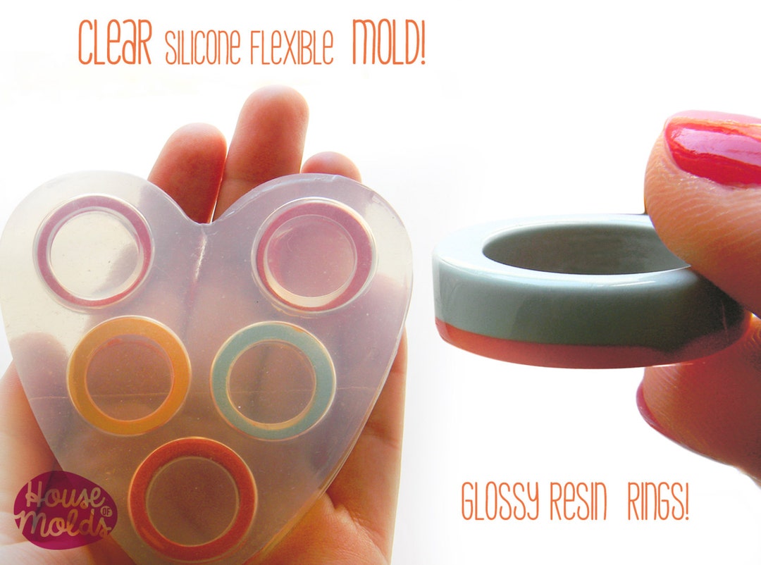 Clear Mold for Multi-size Band Rings,rings Maker Mold,transparent Mold ...