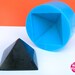 5 Cm X Side Pyramid ,mold for 3D Pyramid- From House of Molds - Etsy