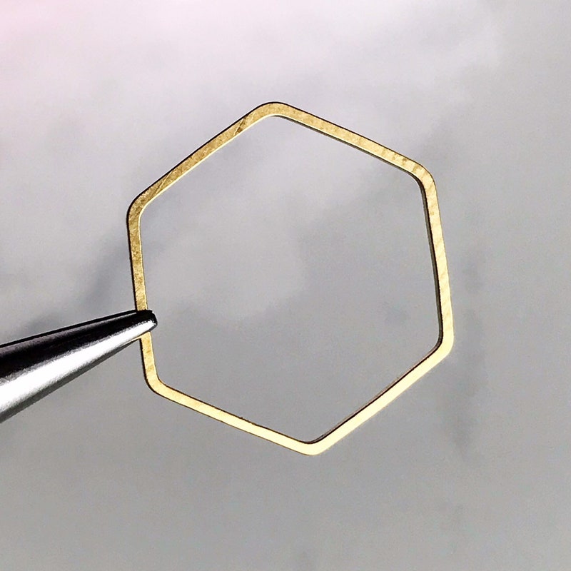 Hexagon Stamp - Etsy