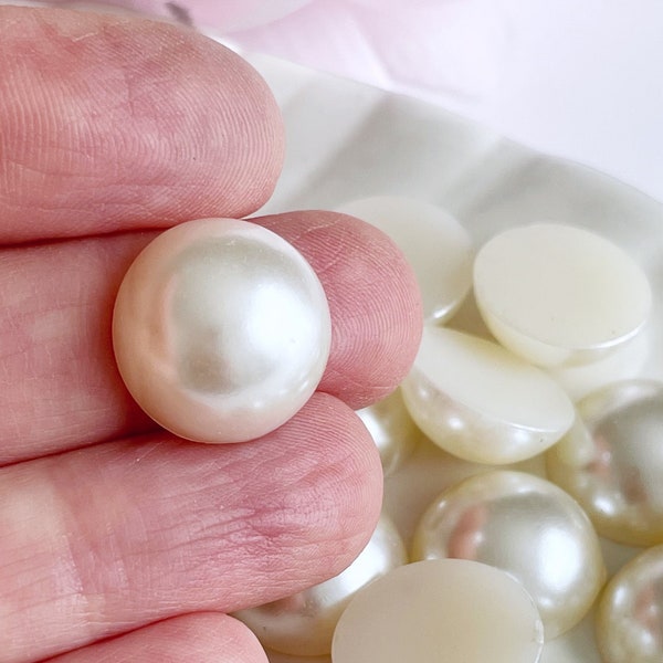 Flat Back Pearls - Etsy