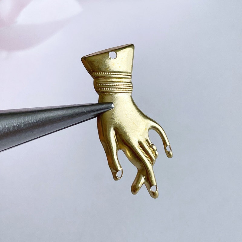 Brass Hand - Etsy