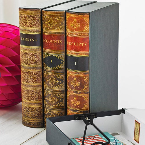 Modern Book Style Customised Office Files - Etsy