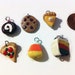6 Piece Assorted Food Charms Food Charms Polymer Clay - Etsy