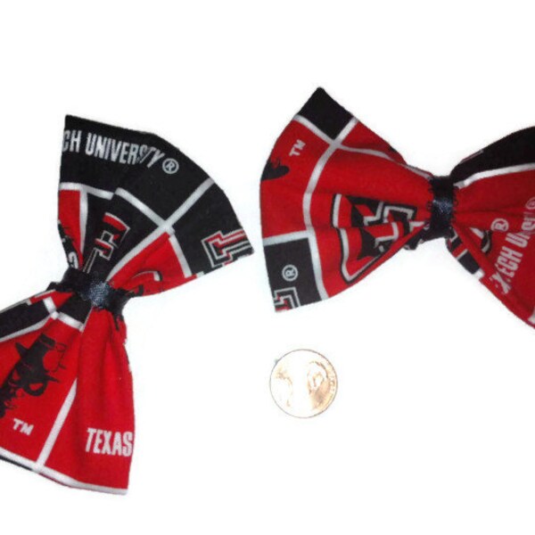 Texas Tech Hair Bow - Etsy