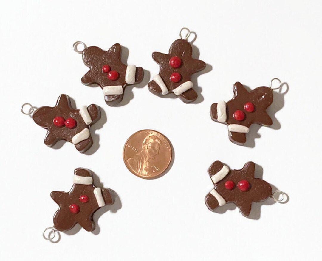 Gingerbread Charms, Gingerbread Men, Cookie Charms, Christmas ...