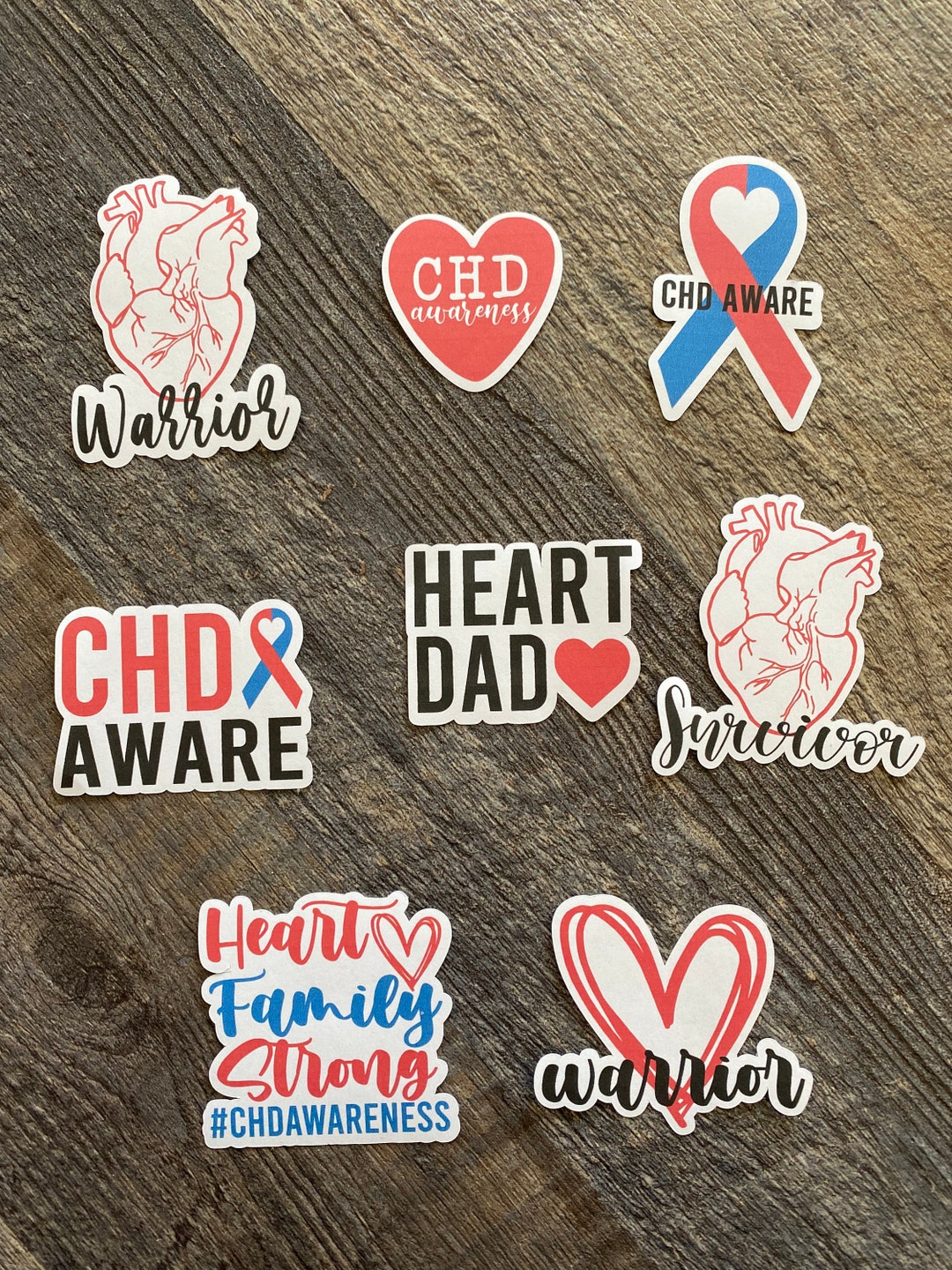 CHD Stickers | CHD Awareness | Stickers | Hydroflask Sticker | Decals ...