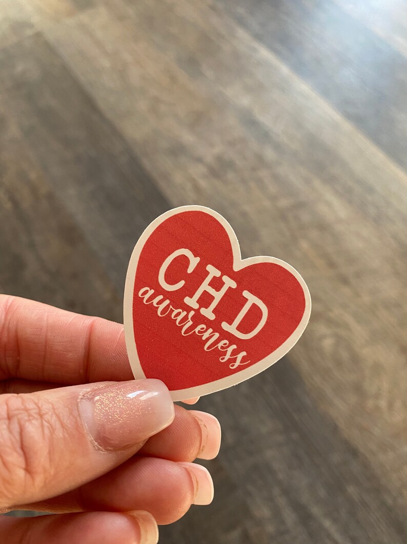 CHD Stickers CHD Awareness Stickers Hydroflask Sticker - Etsy