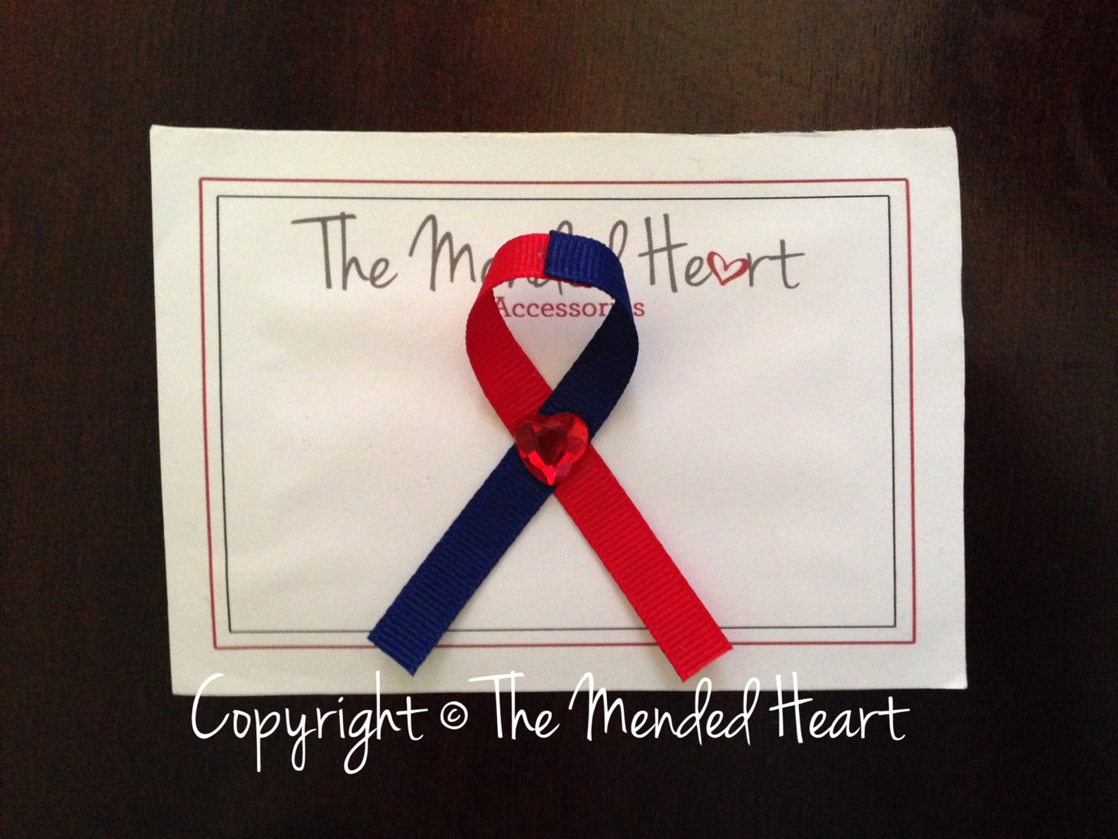 Handmade CHD Ribbon Pin - Etsy