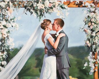 Wedding painting | Etsy