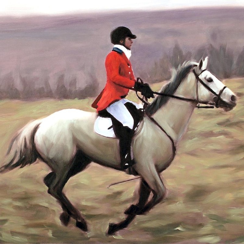 Horse Painting - Etsy