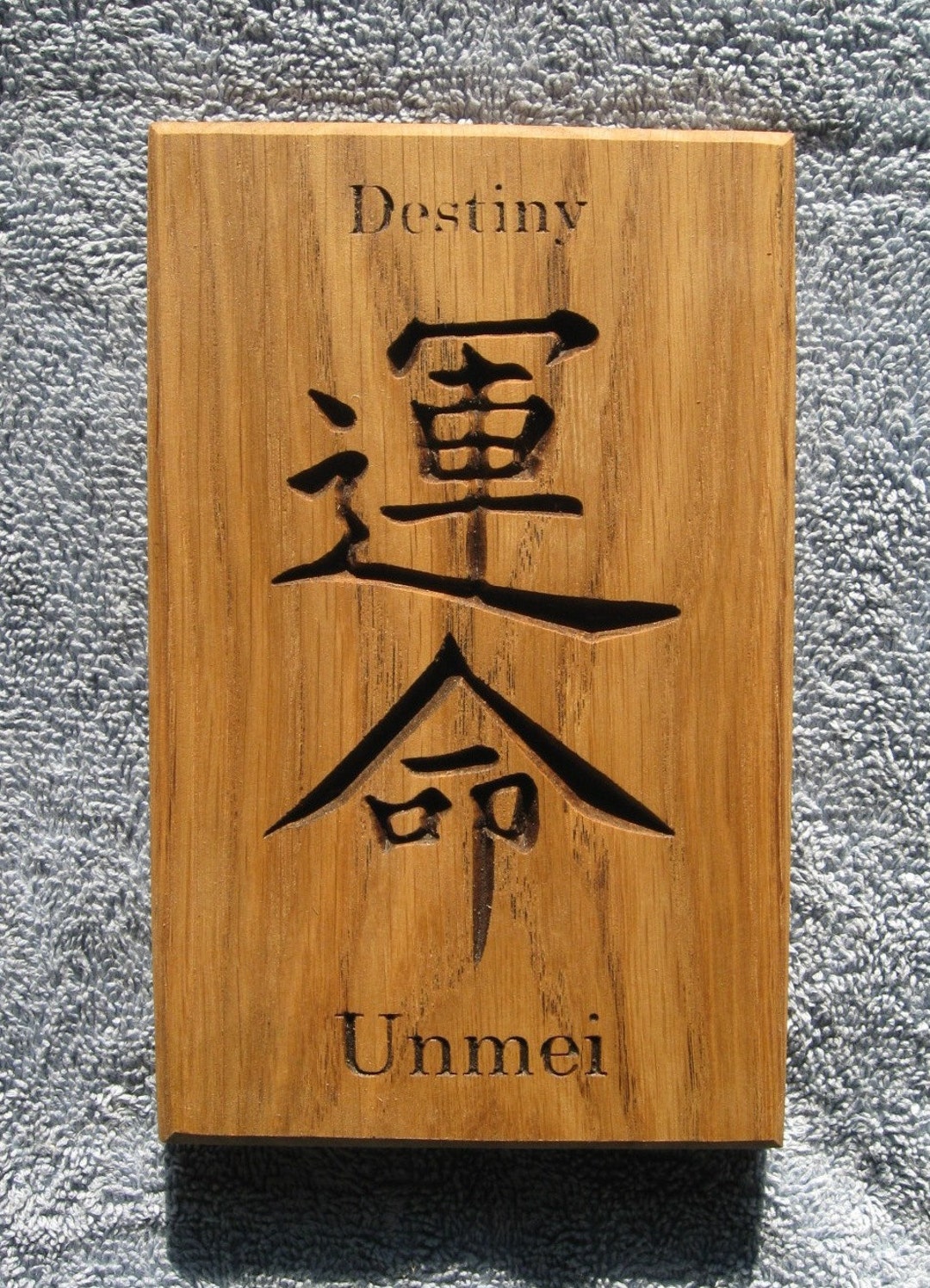 Destiny Japanese Calligraphy Wall Art - Etsy