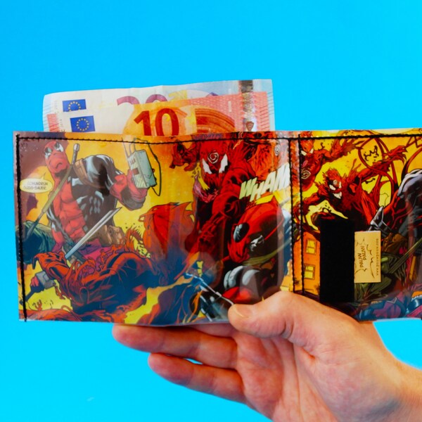 Deadpool Wallet - Etsy