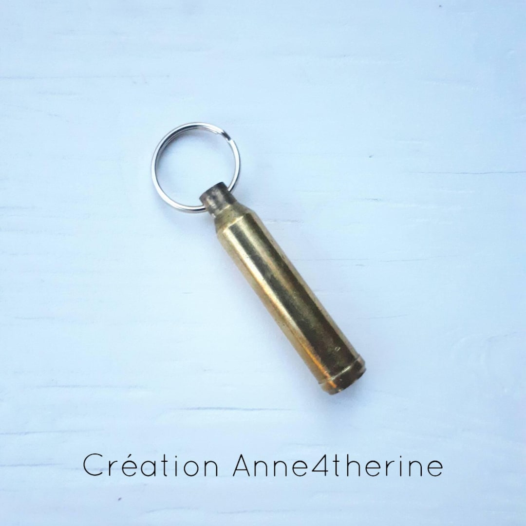 Real Bullet Keychain :. Ammo - Hunt - Riffle - Hunter - Huntress - Gift ...