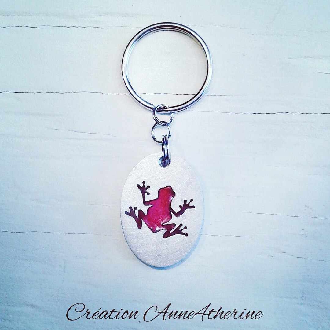 Frog Keychains :. Aluminium - Toad - Accessory - Decoration - Etsy