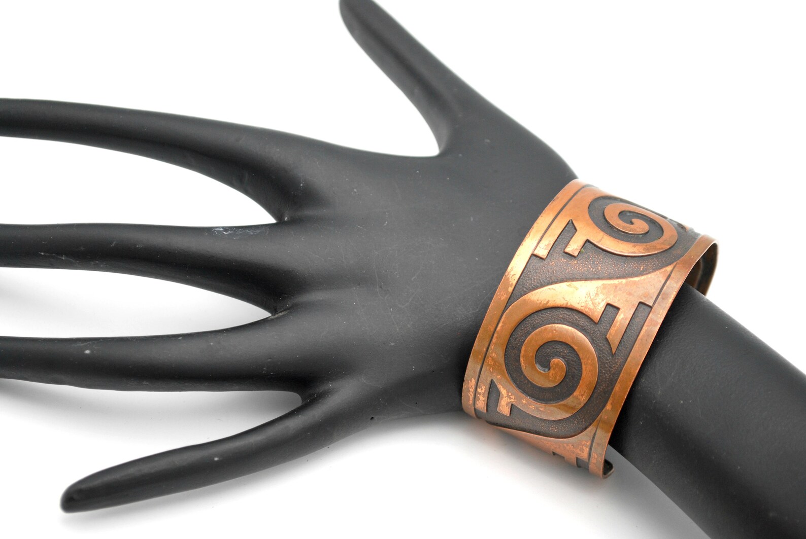 Copper Cuff Bracelet Bell Trading Company Tribal Southwestern - Etsy