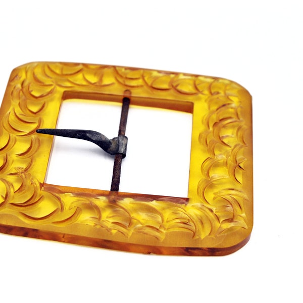 Bakelite Belt Buckle - Etsy