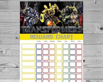 Trolls - Reward Chart - Chore Chart - NO NAME - Etsy