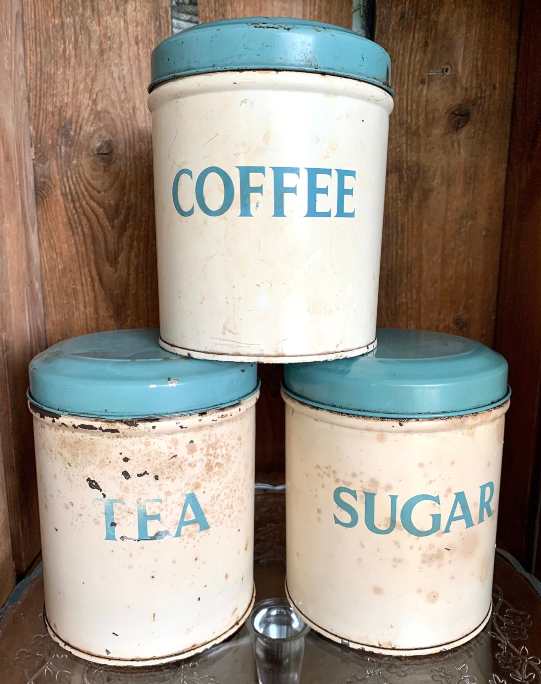 Vintage Tala Kitchen Storage Tins. THREE Available, SOLD SEPARATELY ...