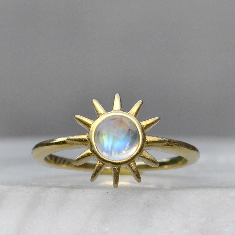 Sunburst Ring - Etsy