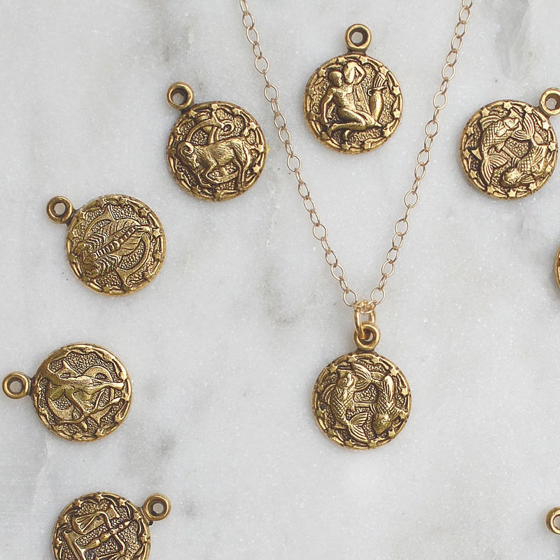 Medallion Jewelry - Etsy