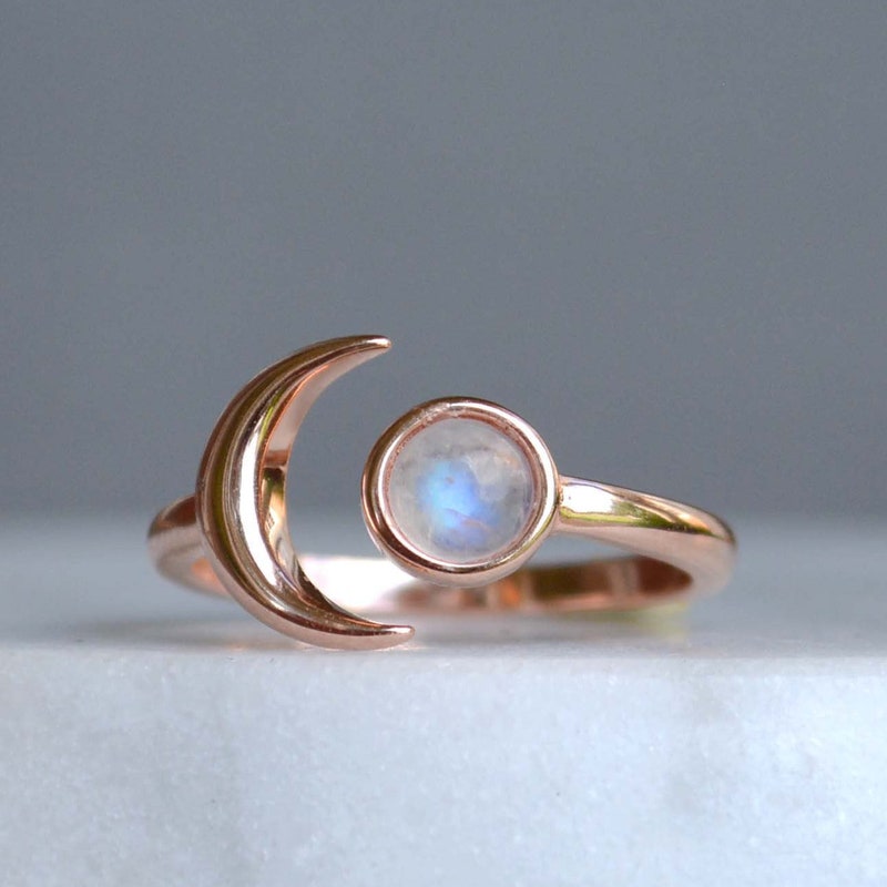 Moon Rings - Etsy