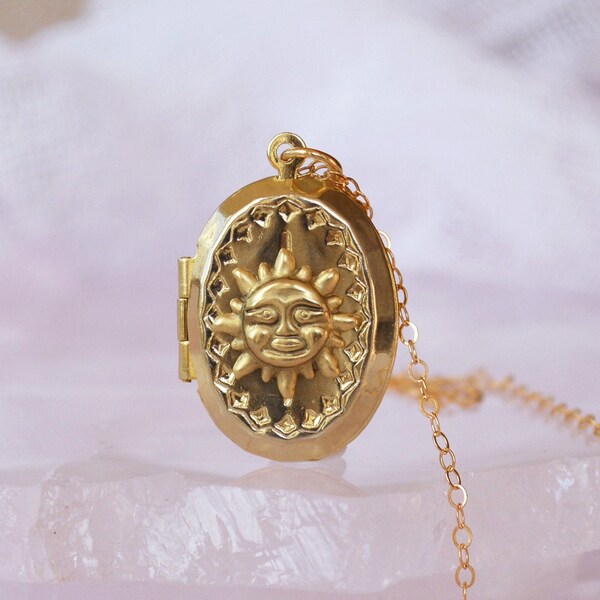 Sunshine Locket - Etsy