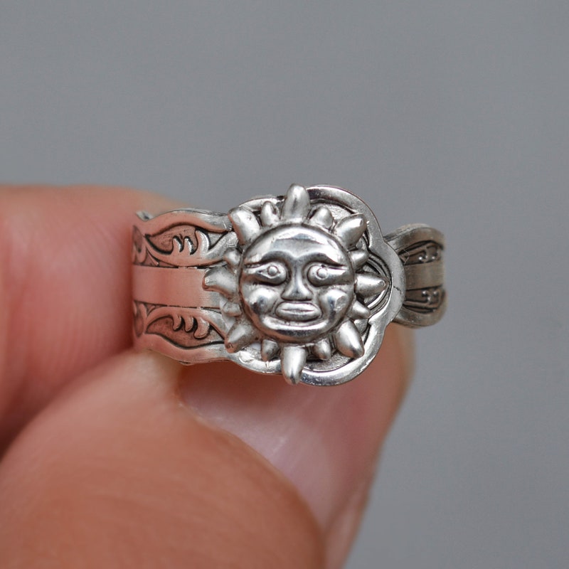 Sun and Moon Ring Set - Etsy