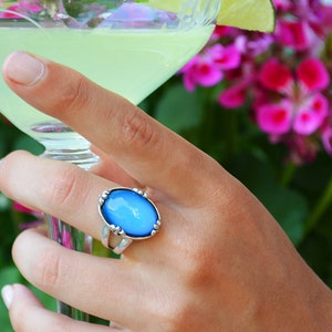 Mood Ring Sterling Silver Mood Ring Color Changing Rings | Etsy