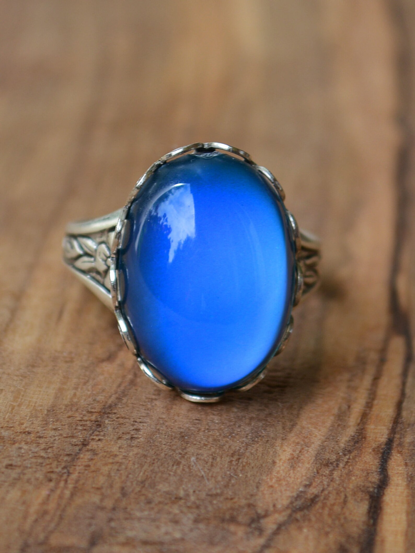 Mood Ring Color Changing Mood Stone Vintage Inspired Mood | Etsy