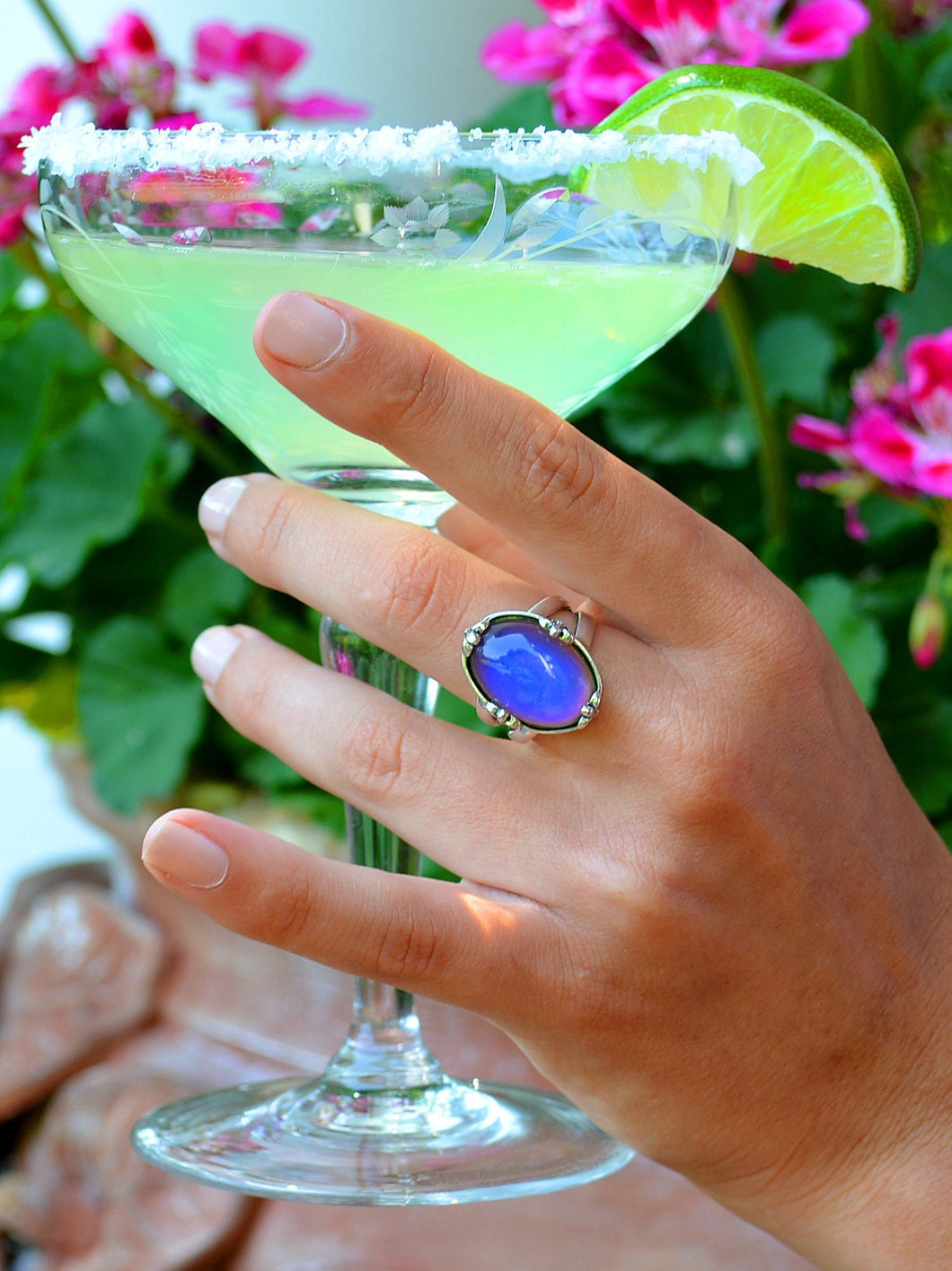 Mood Ring Sterling Silver Mood Ring Color Changing Rings | Etsy