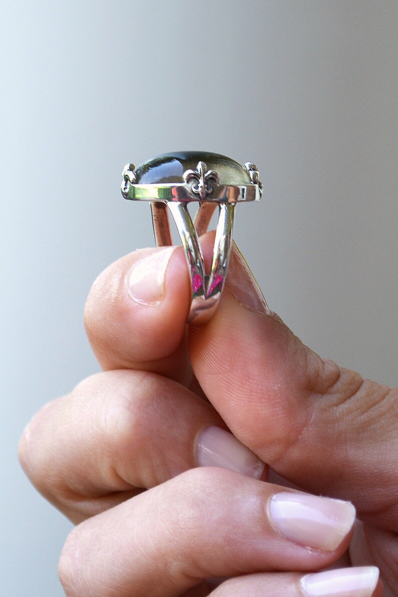 Mood Ring Sterling Silver Mood Ring Color Changing Rings - Etsy