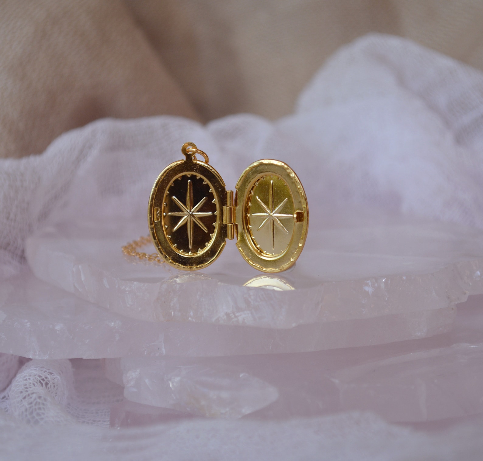 Sunshine Locket Gold Sun Necklace Sunrise Pendant Spiritual - Etsy