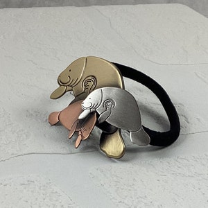 MANATEE Ponytail and Scarf Holder - Etsy