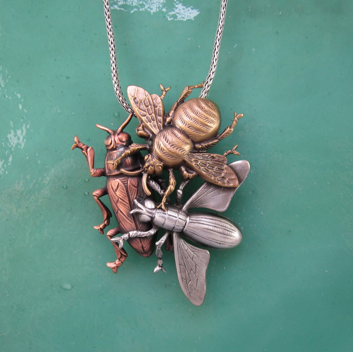 BUG JEWELRY Bug Brooch Bug Pin Bug Pendant Bug | Etsy