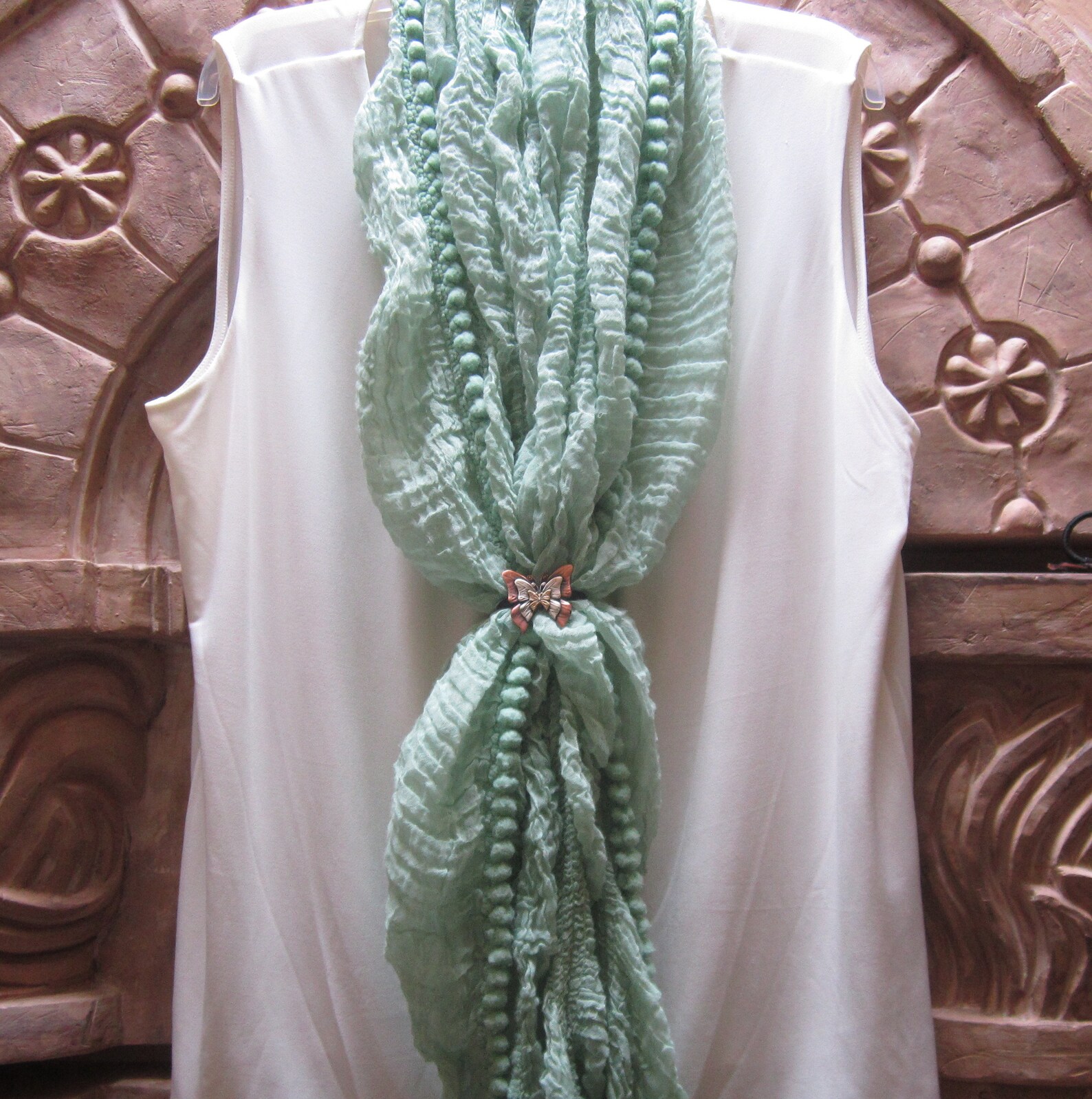 PONYTAIL and SCARF Holder Turtles- Hair Ties- Hair Accessory- Hair ...