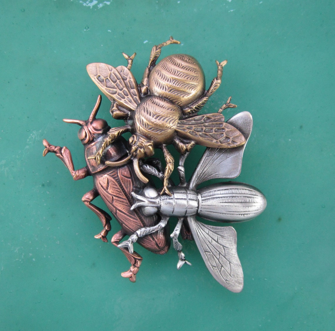 BUG JEWELRY Bug Brooch Bug Pin Bug Pendant Bug | Etsy