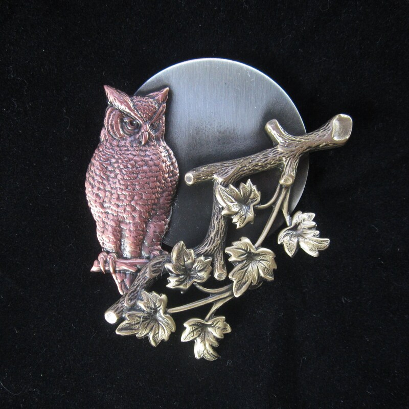 Owl Brooch Pin - Etsy