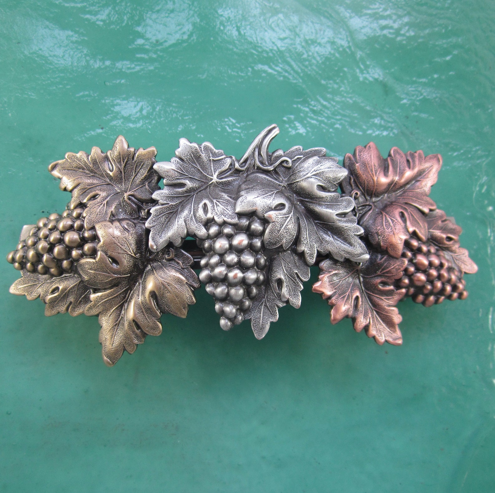 Grapevine BIG HAIR 100mm French Barrette- Thick Hair Clip- Hair ...