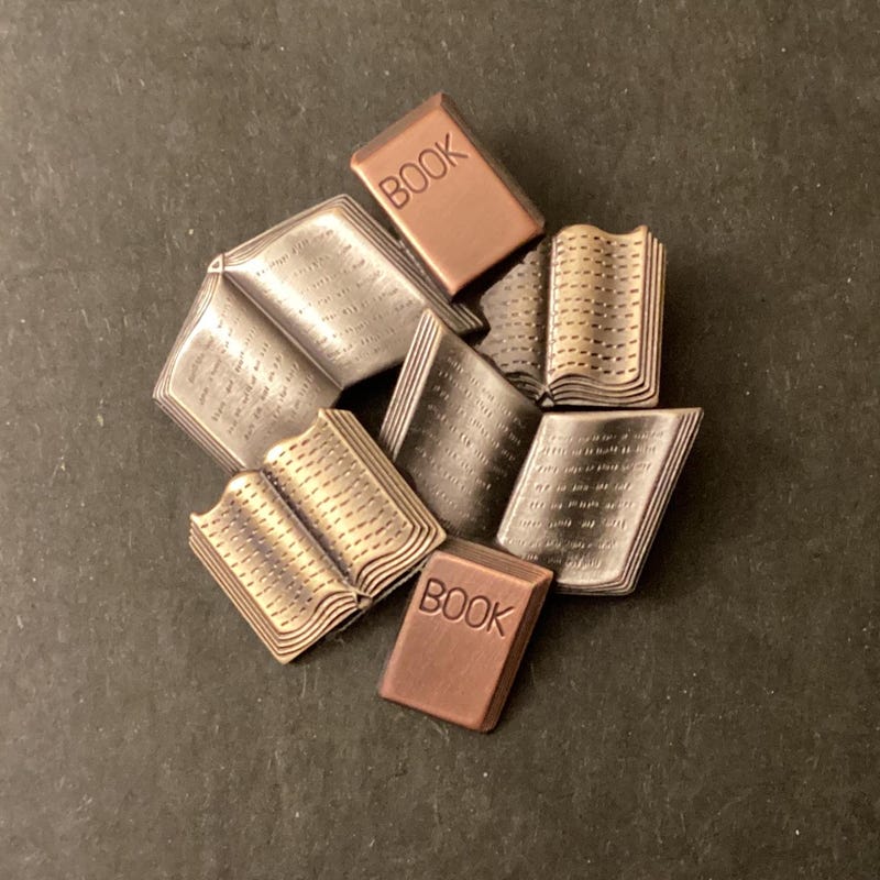 Book Pin - Etsy