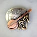 Banjo Brooch- Banjo Jewelry- Banjo Pin- Banjo Gift- Music Award- Music ...