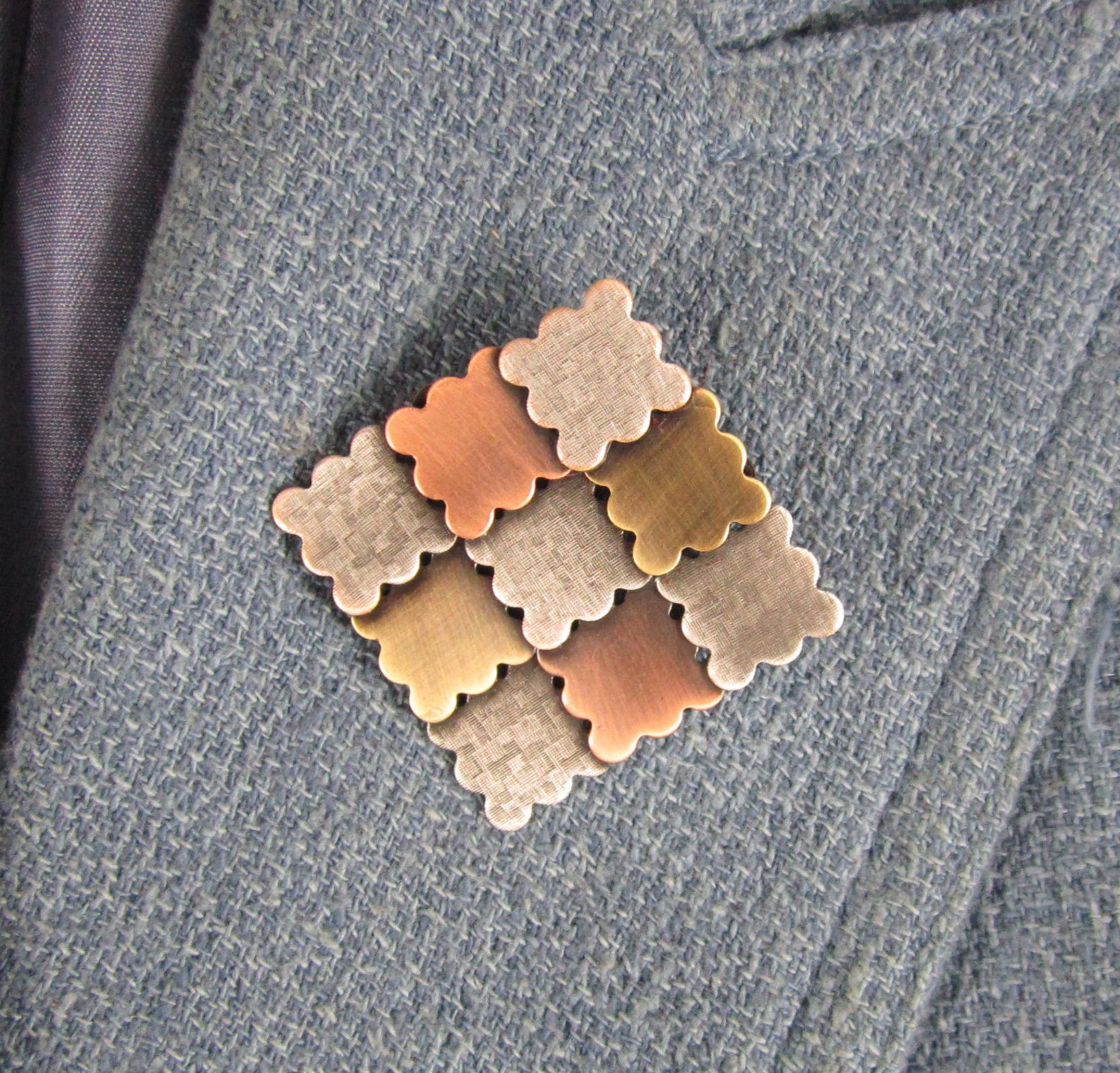 Patchwork Quilt Brooch Gifts for Quilters Quilt Jewelry - Etsy
