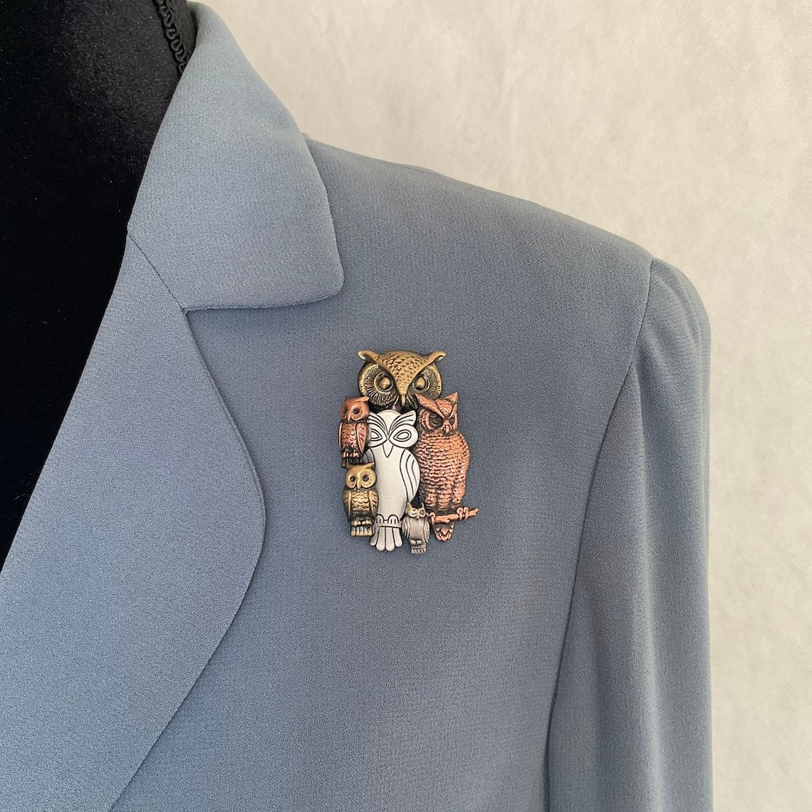 Owl Brooch Owl Jewelry Owl Pin Owls Hat Pins for Women - Etsy