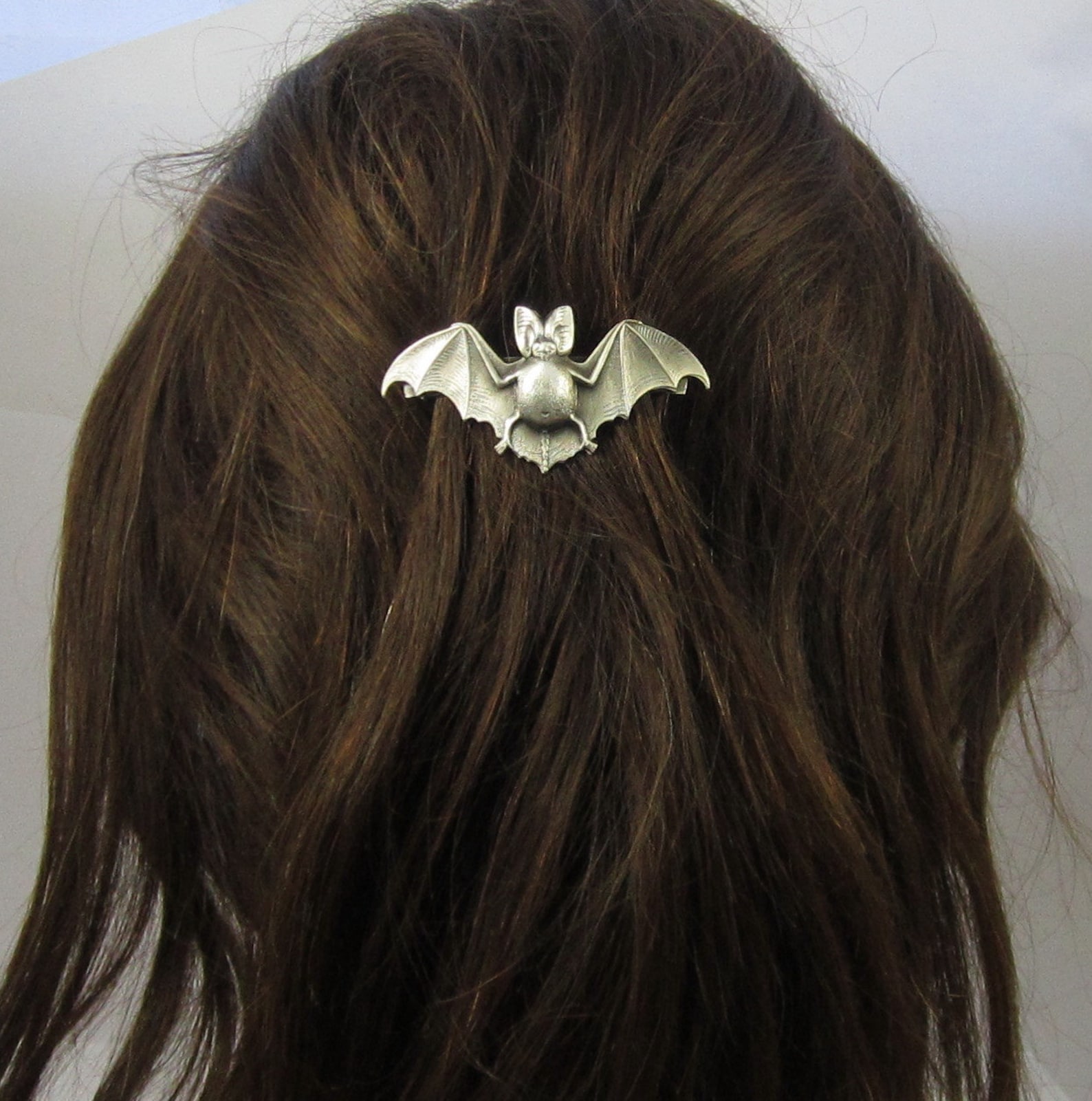 BAT FRENCH BARRETTE 60mm Genuine French Clip Barrettes for - Etsy