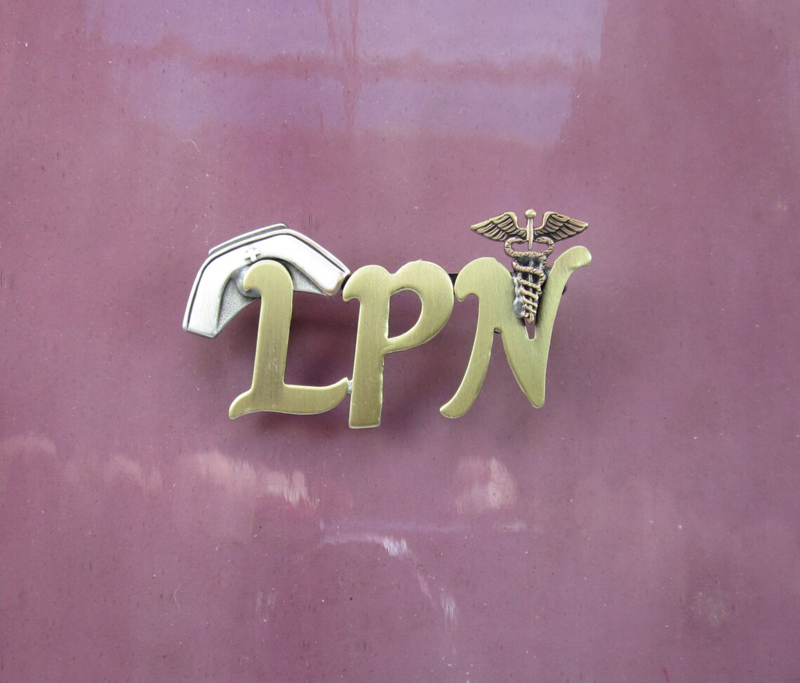 LPN Pin-lpn Brooch- LPN Gift- Pinning Ceremony - Etsy