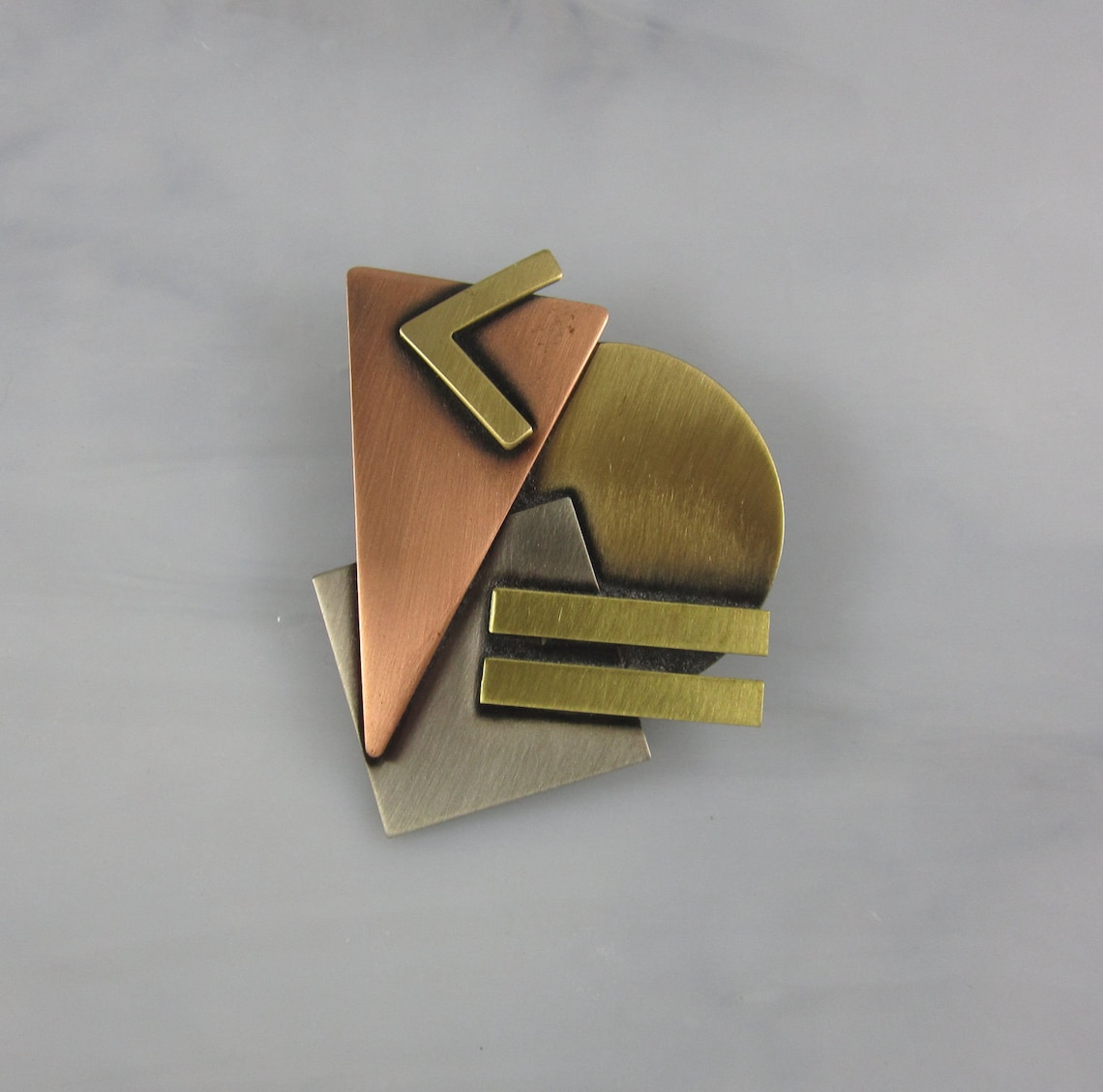 Geometric Brooch Teacher Gift Math Teacher Math Jewelry - Etsy