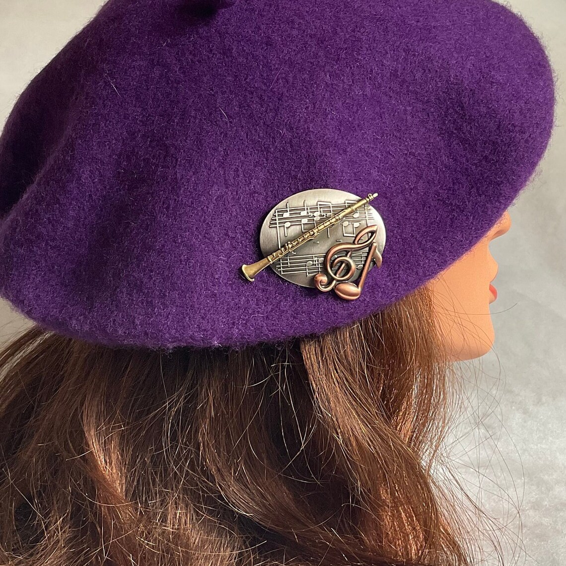 Clarinet Jewelry Brooch- Clarinet Jewelry- Clarinet Gift- Music Lovers ...