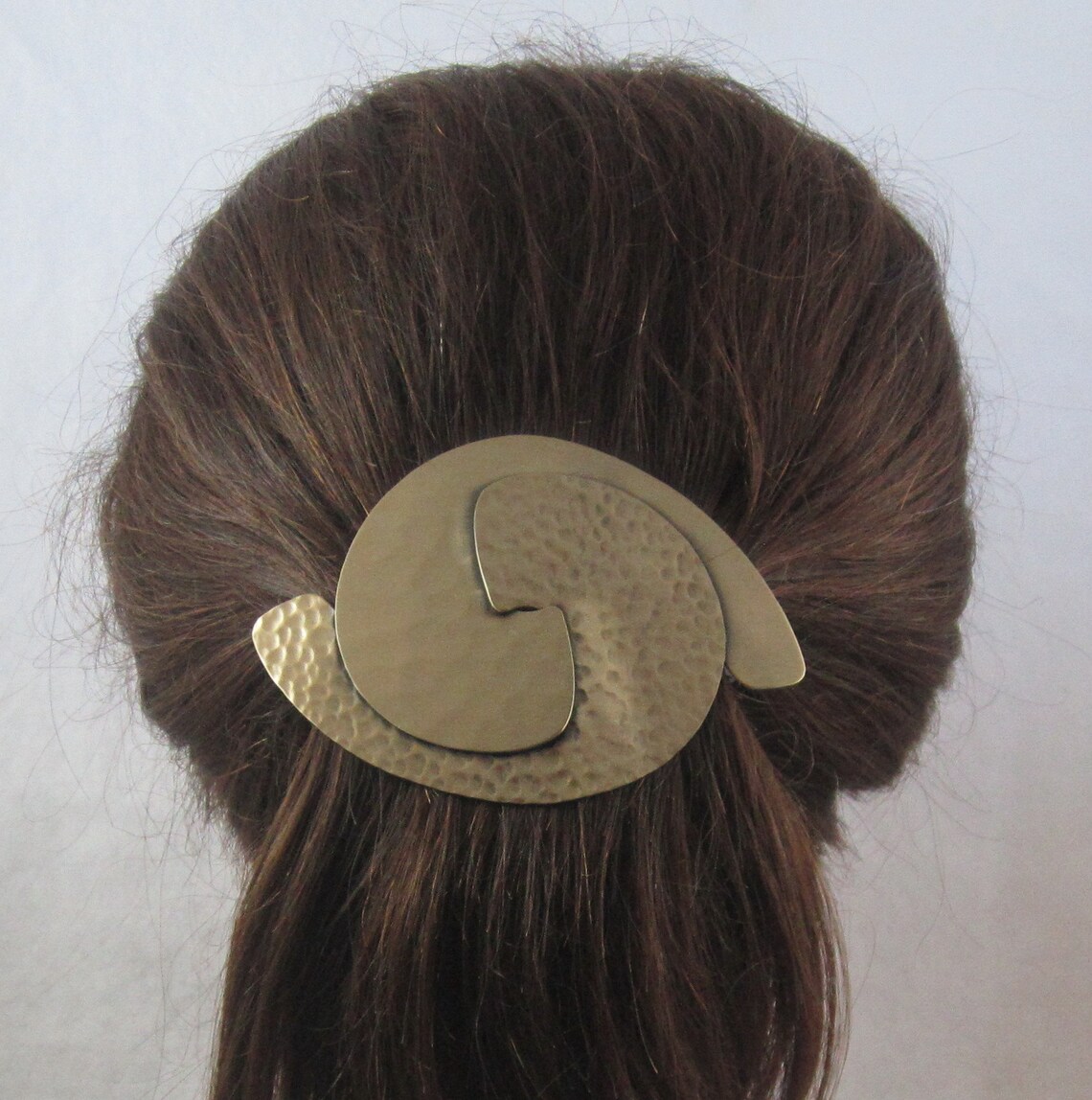BIG HAIR Spiral 100mm French Barrette Thick Hair Barrette - Etsy