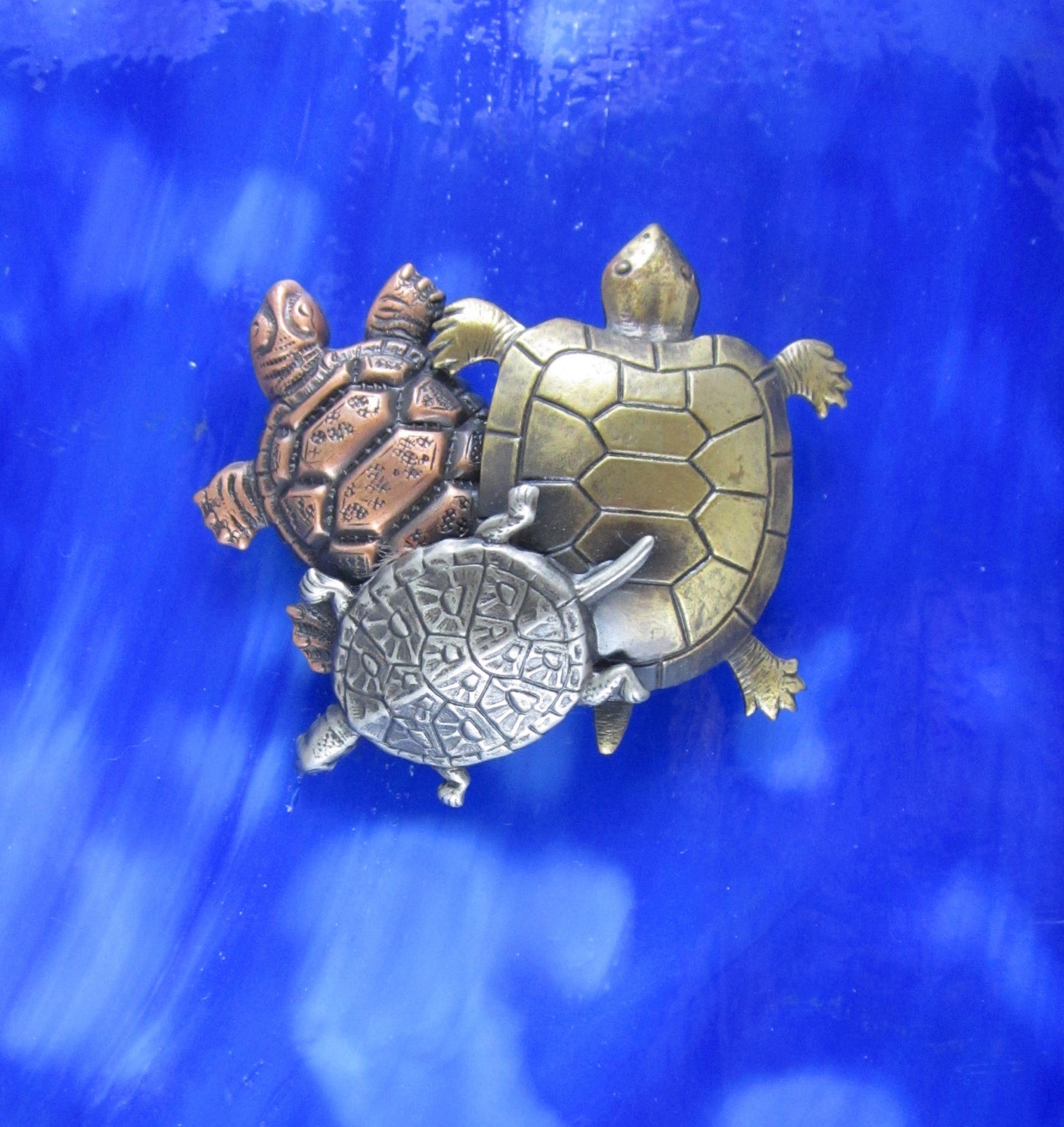 Turtle Brooch Turtle Jewelry Turtle Pin Sea Turtle - Etsy