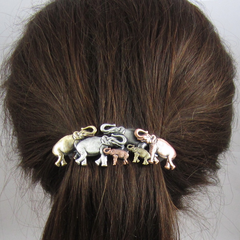 Elephant Hair Clip - Etsy